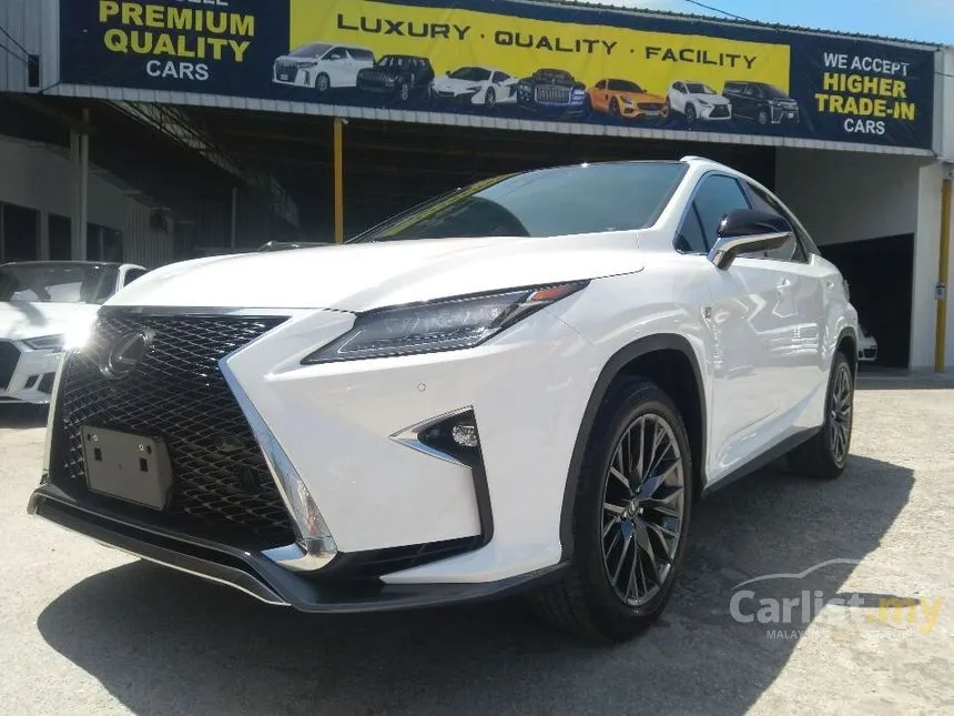 Recon 2018 LEXUS RX300 2.0 F-SPORT 4WD JAPAN UNREG, LOW MILEAGE ...