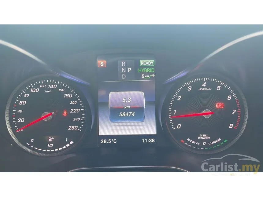 Used 2017 Mercedes-Benz C350 e 2.0 Avantgarde AMG Line interior Battery ...