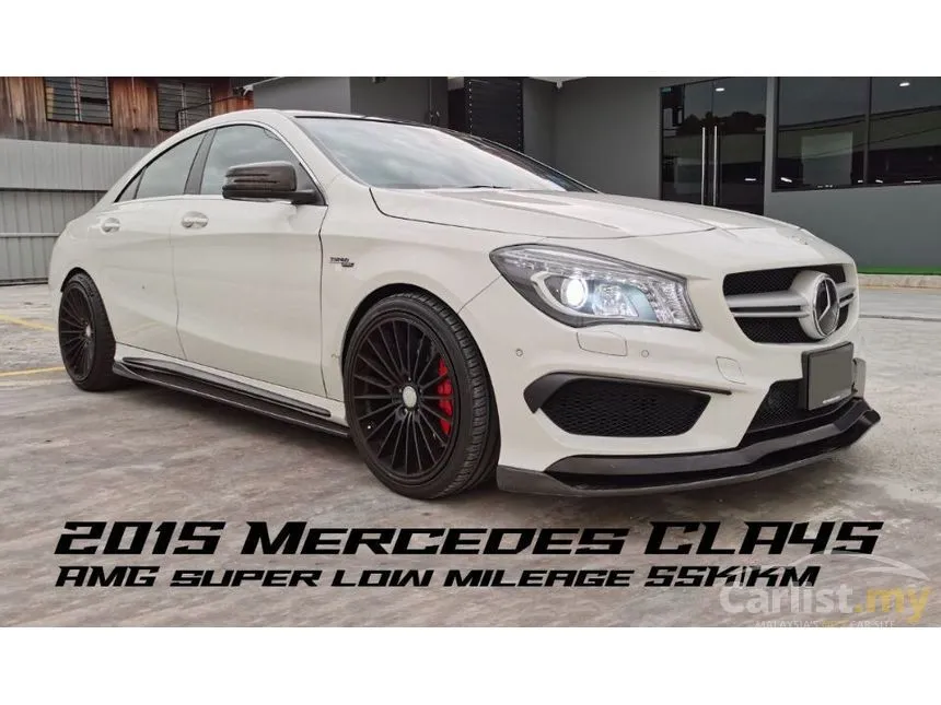 Used 2015 Mercedes CLA45 AMG super low mileage 55K/KM Recaro - Carlist.my