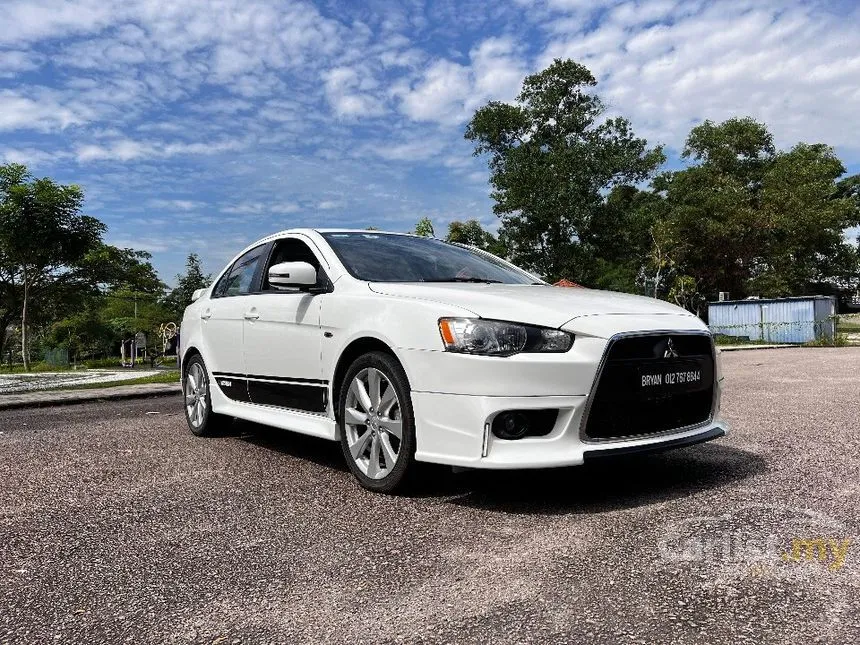 Terpakai 2015 Mitsubishi Lancer 2.0 GTE Sedan ORI LANCER SUNROOF PADDLE ...