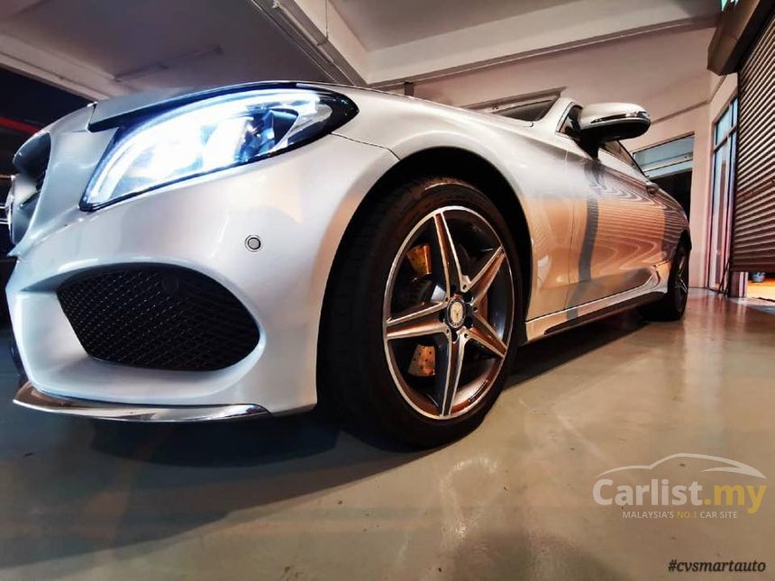 Mercedes-Benz C200 2017 AMG 2.0 in Kuala Lumpur Automatic Coupe Silver ...