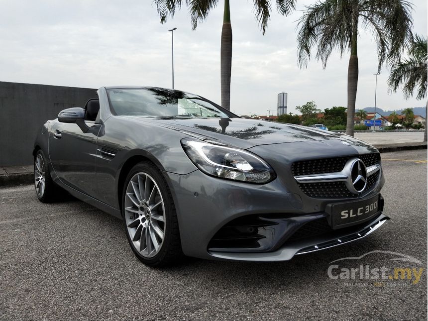 Mercedes-Benz SLC300 2017 AMG 2.0 in Penang Automatic Convertible Grey ...