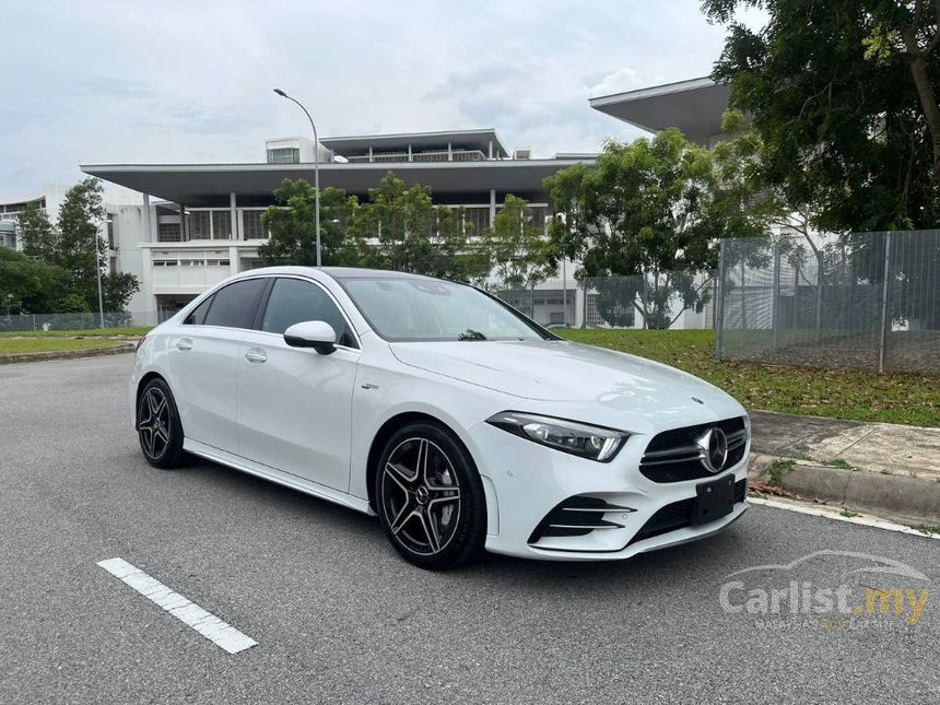 Recon 2022 Mercedes-Benz A35 AMG 2.0 4MATIC Sedan Red Interior,8k km ...