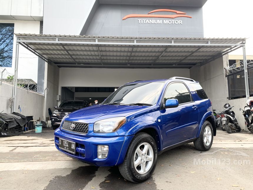 Jual Mobil Toyota RAV4 2001 4WD 2.0 di Jawa Barat Automatic SUV Biru Rp ...