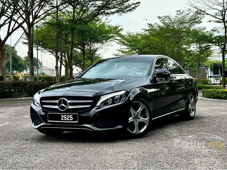 Used 2018 Mercedes Benz C200 2.0 AVANTGARDE 9G-tronic + Nice Plate 2525 ...
