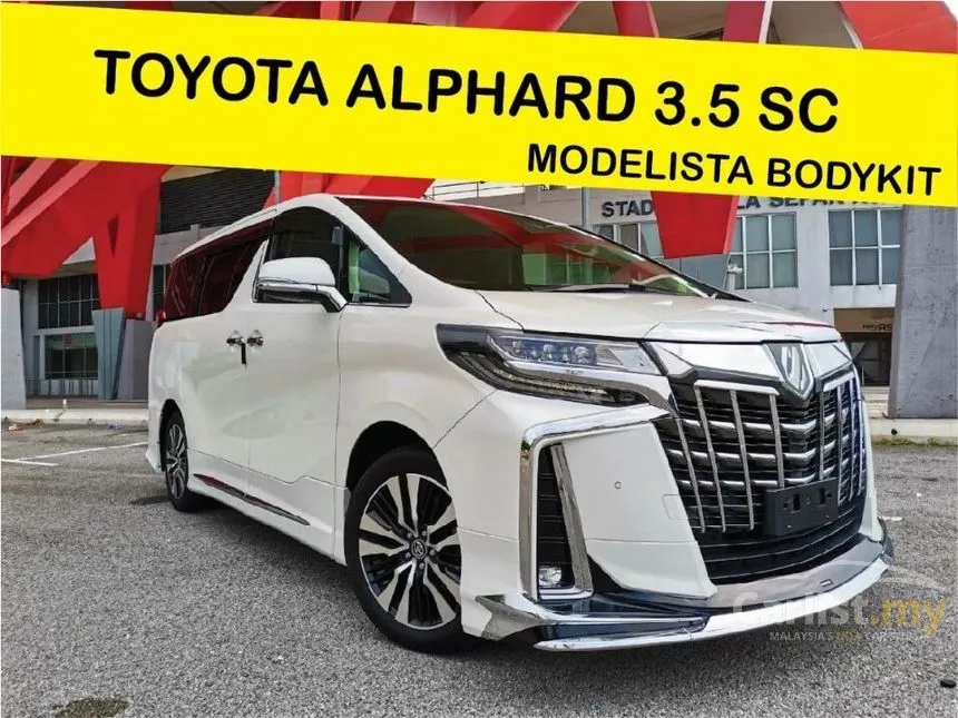 Recon 2018 Toyota Alphard 3.5 MPV MODELISTA BODYKIT FULL SPEC JBL SOUND ...