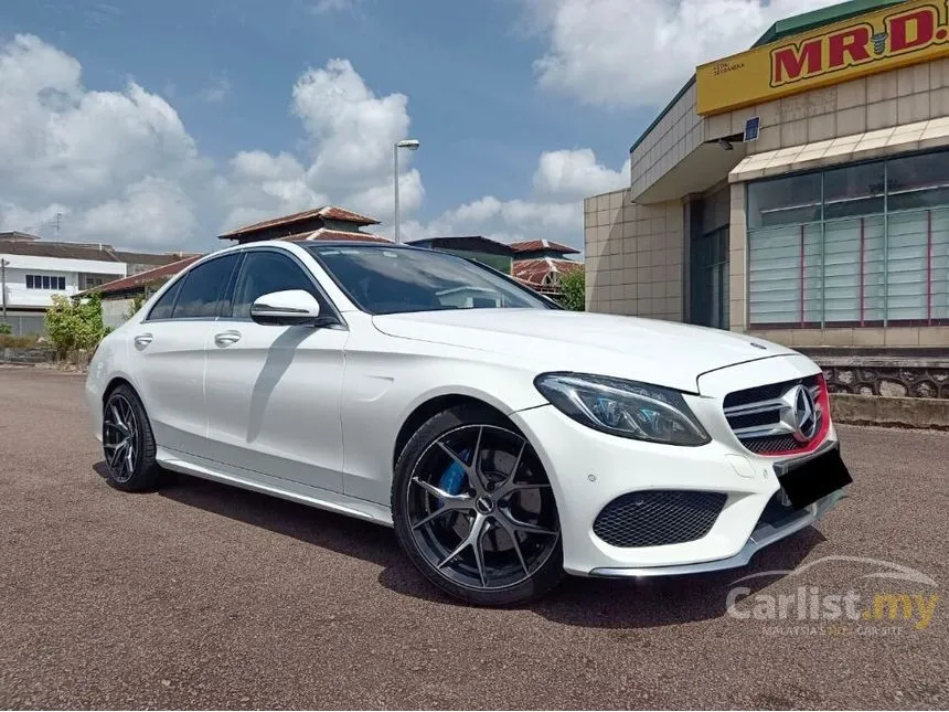 Used 2017 Mercedes-Benz C350 e 2.0 Avantgarde AMG Line interior Sedan - Carlist.my
