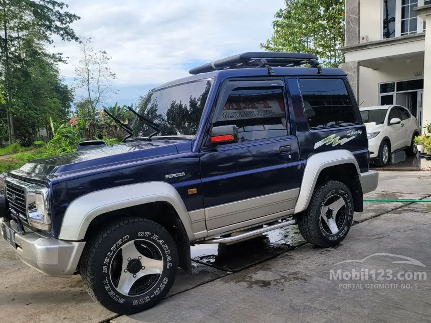 Jual Mobil Daihatsu Feroza 1997 1.6 di Jawa Barat Manual Jeep Biru Rp ...