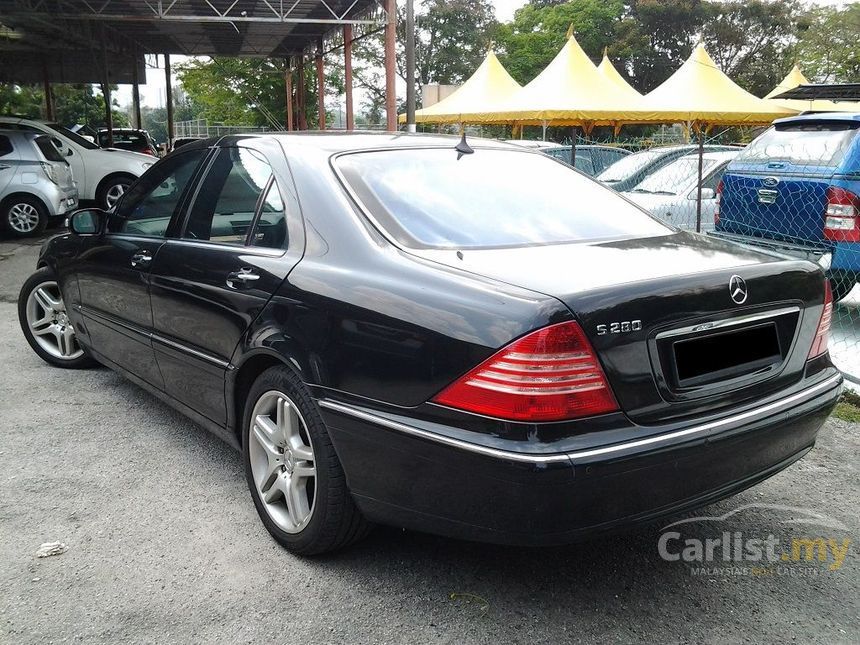 Mercedes-Benz S280 2003 2.8 in Selangor Automatic Sedan Black for RM 31,800 - 3884729 - Carlist.my