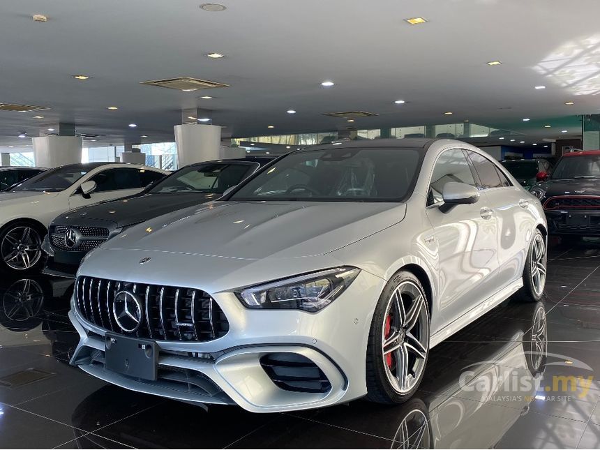 Recon 2021 Mercedes-Benz CLA45S AMG 2.0 Coupe-Grade 5A,Red+Black ...