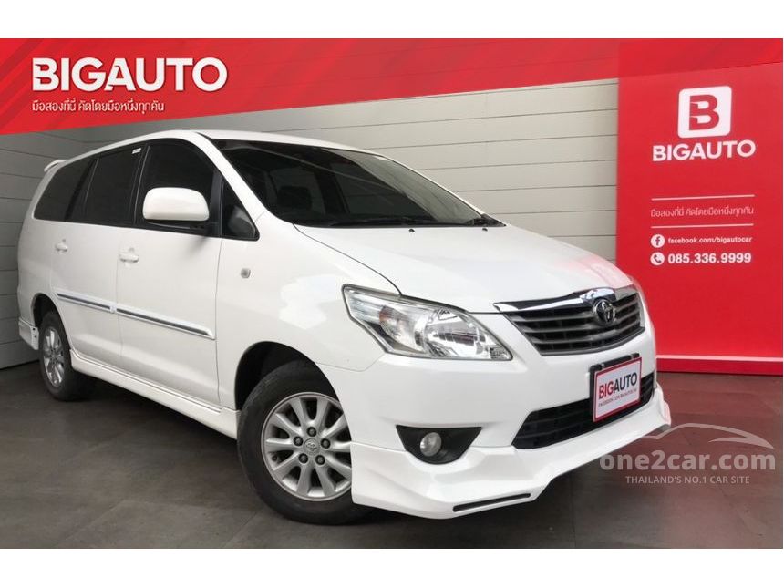 Toyota Innova 2015 G 2.0 in กรุงเทพและปริมณฑล Automatic Wagon สีขาว for ...