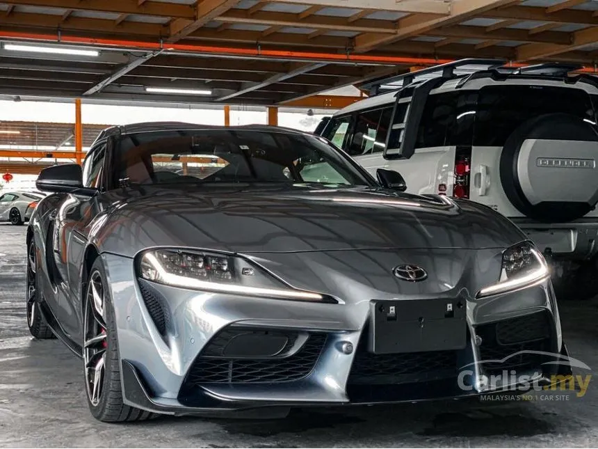 Recon FULLY LOADED JBL HUD JAPAN SPEC CARBON INTERIOR WITH 2 TONE LEATHER 2020 Toyota GR Supra 3 ...