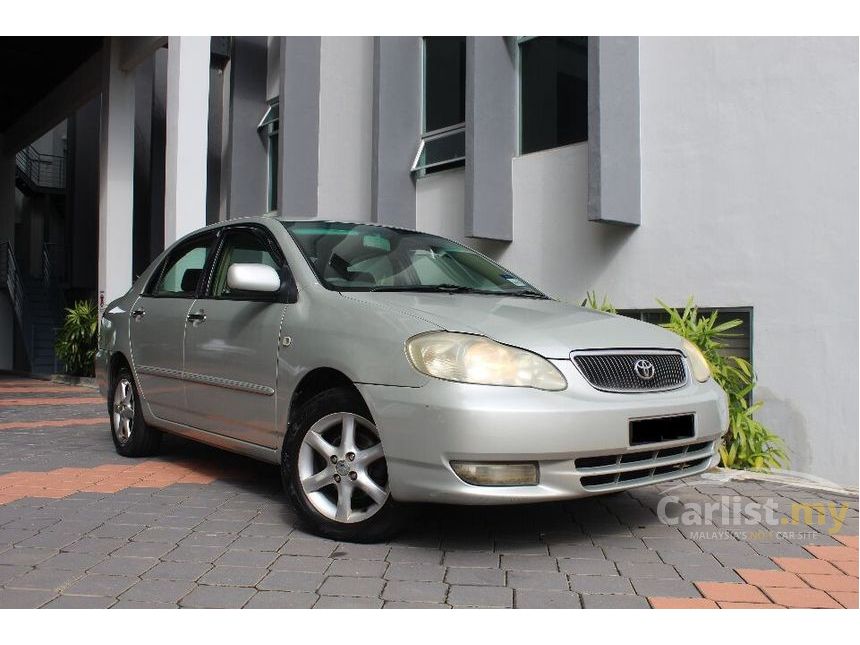 Toyota Corolla Altis 2002 G 1.8 in Melaka Automatic Sedan Silver for RM ...