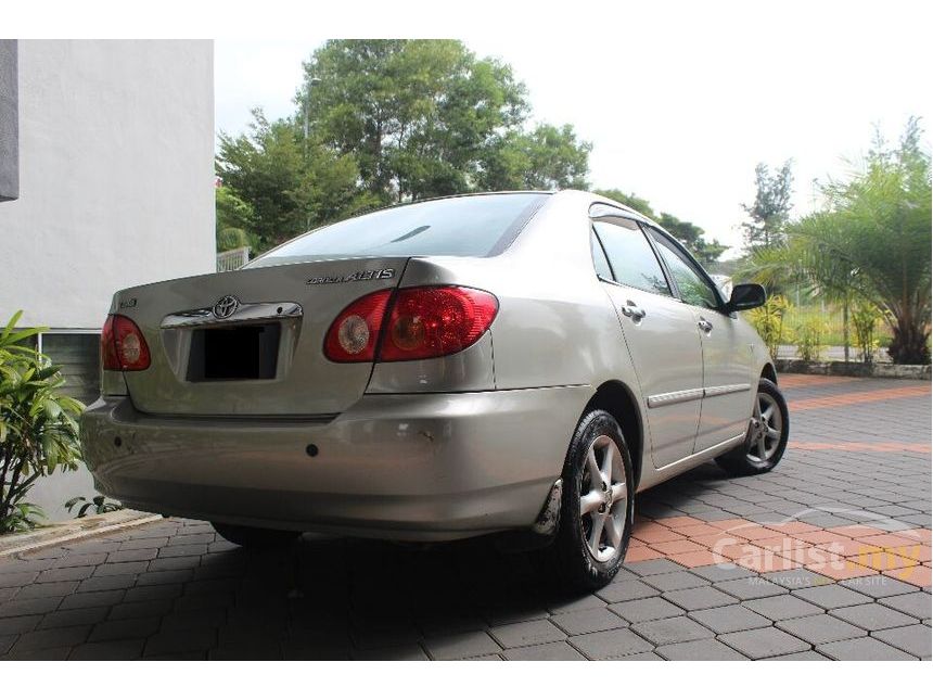 Toyota Corolla Altis 2002 G 1.8 in Melaka Automatic Sedan Silver for RM ...