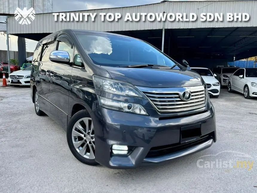 Used 2011 Toyota Vellfire 2.4 Z Platinum ZP TYPE GOLD, LIMITED EDITION ...