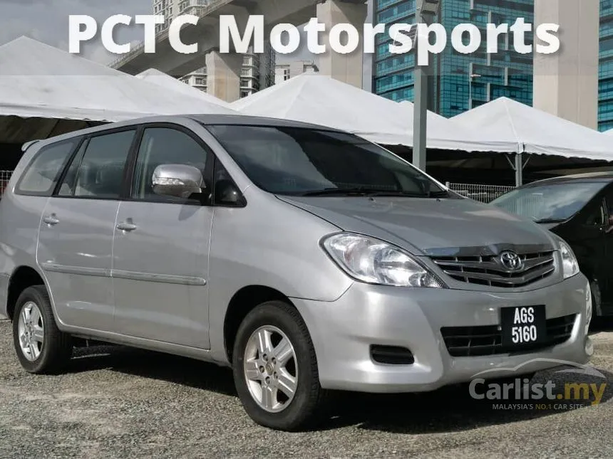Used BIGSALE 2009 Toyota Innova 2.0 G MPV AT FULL SPEC - Carlist.my