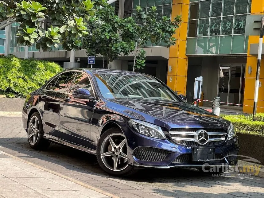 Recon TAX INCLUDED 2018 Mercedes-Benz C200 4MATIC AMG Sedan JAPAN UNREG ...