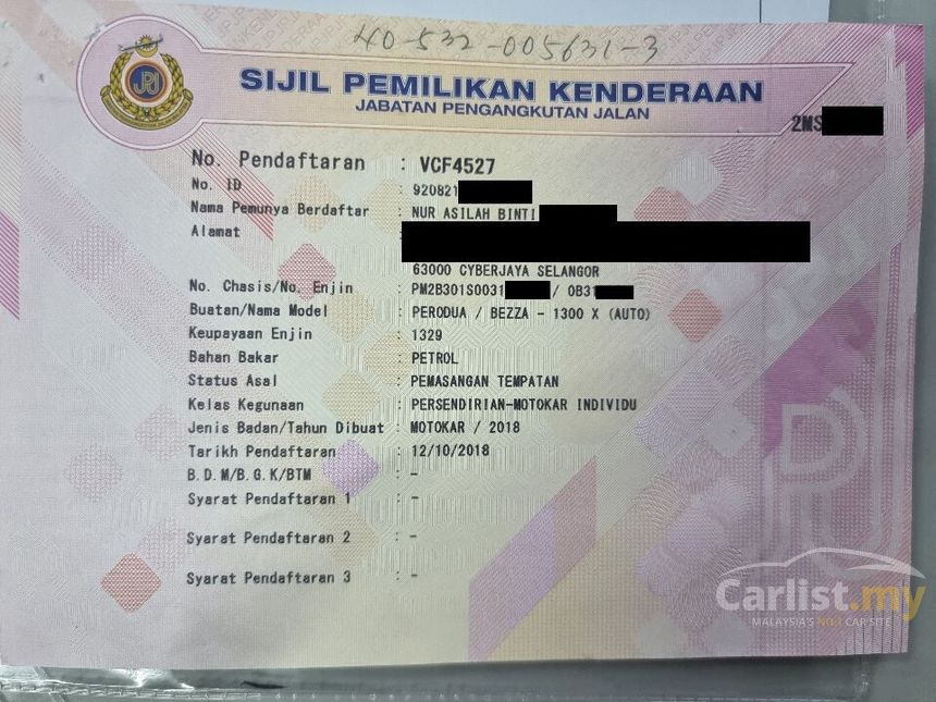 Used 2018 Perodua Bezza 1.3 X Premium Sedan 46k mileage only & Tip Top ...