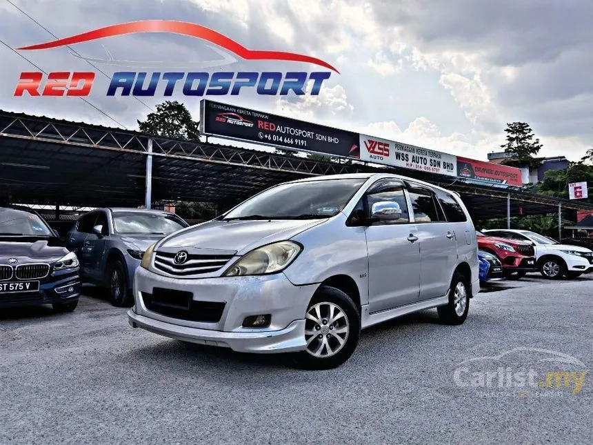 Used 2011 Toyota Innova 2.0 G (A) New Facelift Model 7 Seater MPV ...