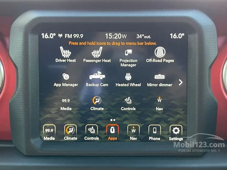 Jual Mobil Jeep Gladiator 2021 Rubicon 3.6 di DKI Jakarta Automatic ...