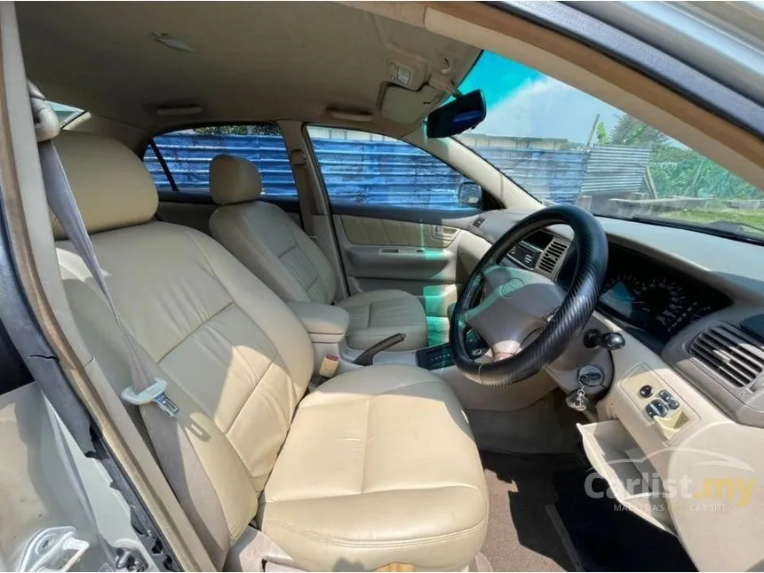 Used 2002 Toyota Corolla Altis 1.6 E Sedan FULL LEATHER SEAT - Carlist.my