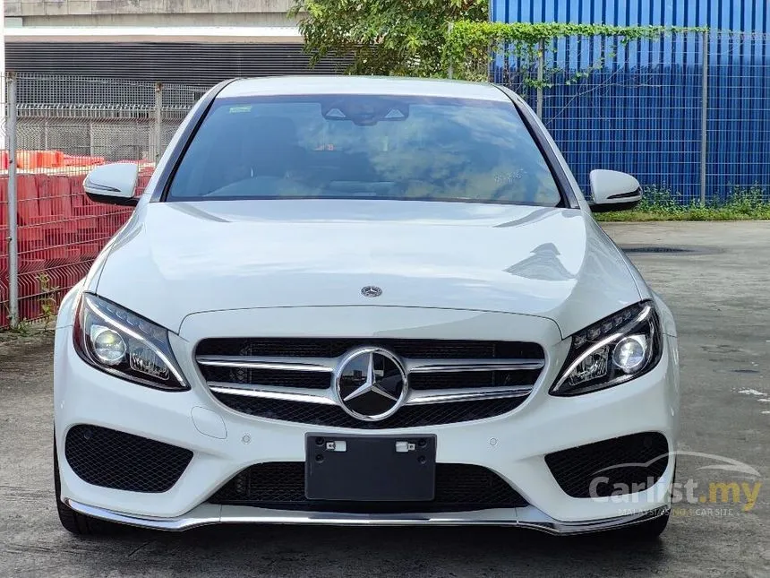 Recon 2018 Mercedes-Benz C180 1.6 AMG Sedan Laureus Edition Black ...
