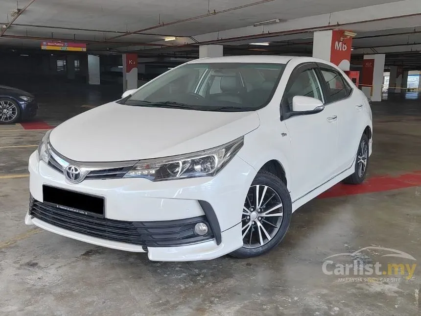 Used 2018 Toyota Corolla Altis 1.8 G Sedan LOW MILEAGE FULL BODYKIT ...