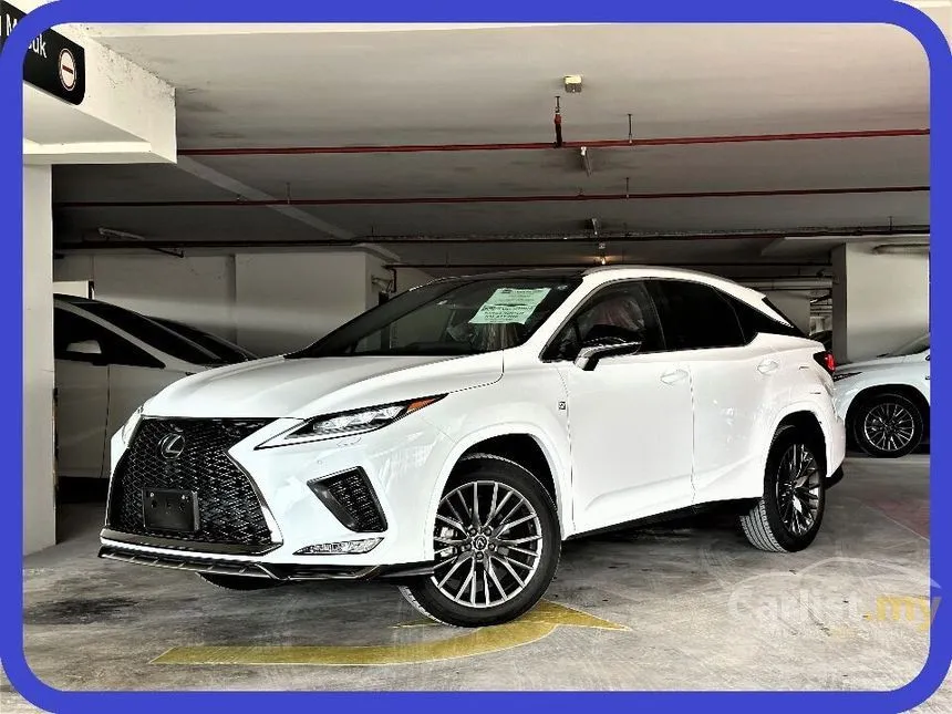 Recon UNREG 2021 Lexus RX300 F Sport 2.0 TURBO RED SEAT WHITE COLOR ...