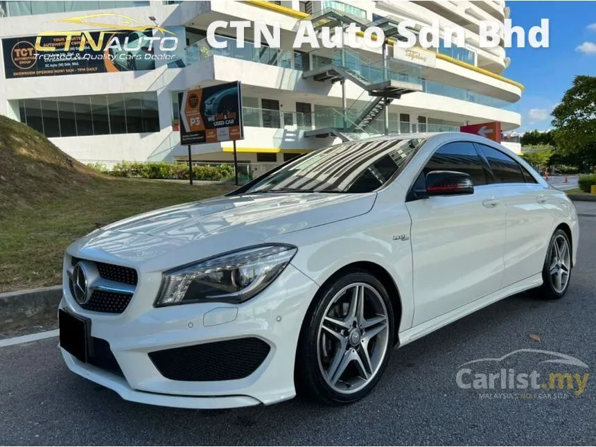 Used 2014 MERCEDES-BENZ CLA200 1.6 (A) FREE WARRANTY/ALL ORIGINAL CONDITION/PADDLE SHIFT/REVESE ...