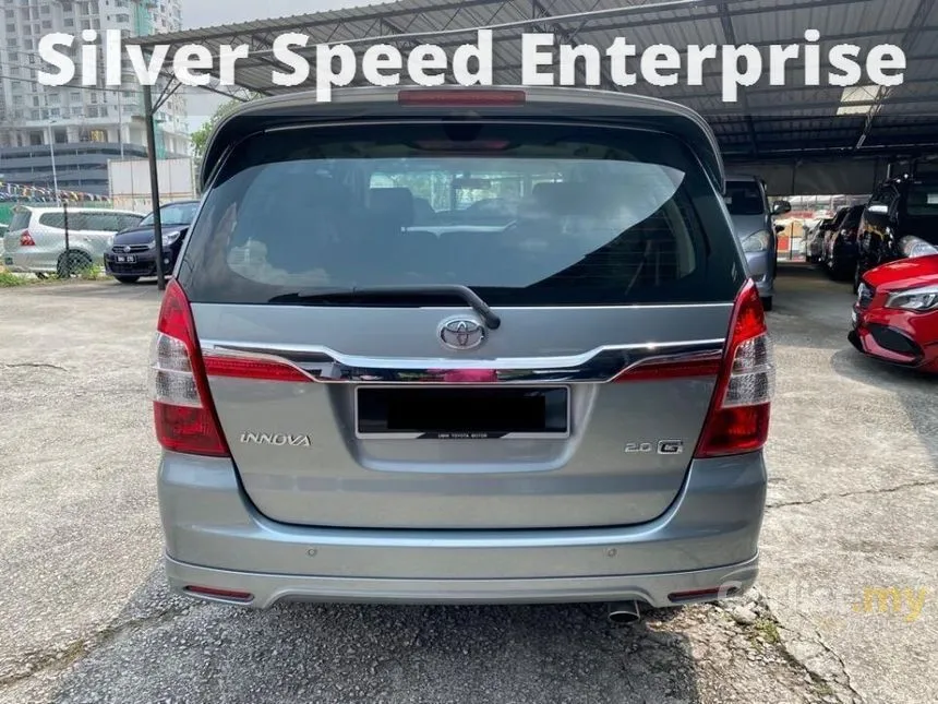 Used 2014 Toyota Innova 2.0 G (AT) [FULL SERVICE TOYOTA] [48K KM ...