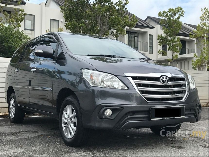 Toyota Innova 2015 G 2.0 in Penang Automatic MPV Grey for RM 80,800 ...