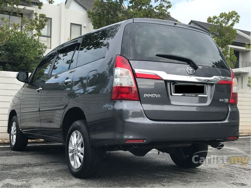 Toyota Innova 2015 G 2.0 in Penang Automatic MPV Grey for RM 80,800 ...