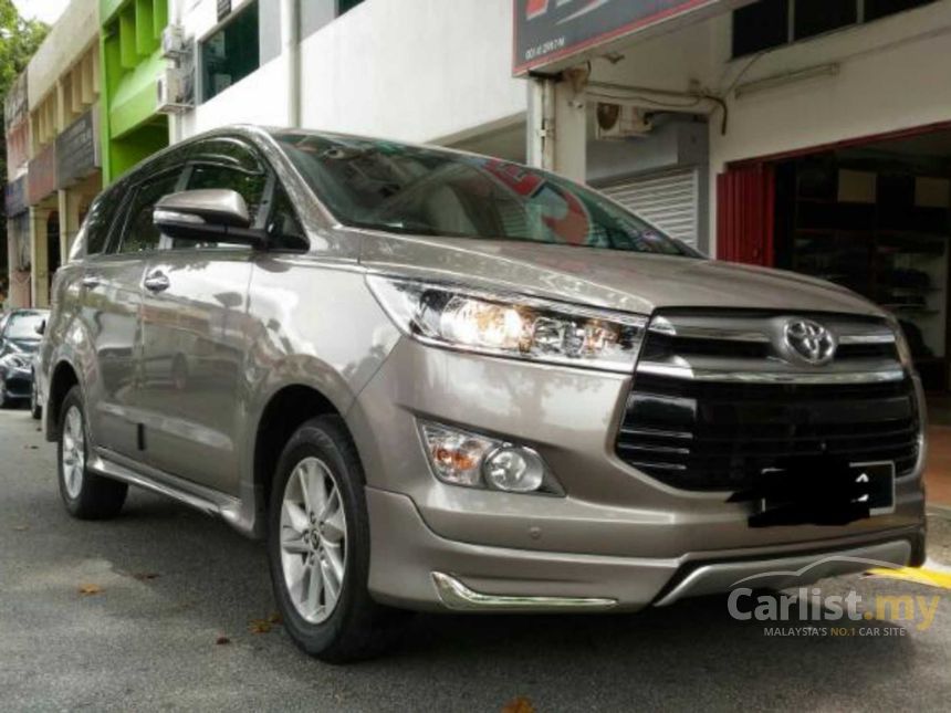 New 2017 Toyota Innova 2.0 G MPV Full Spec - Carlist.my