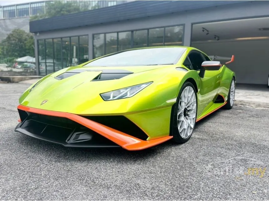 Recon UK Lamborghini Approved Pre-Owned Huracan STO in Verde Aries ...