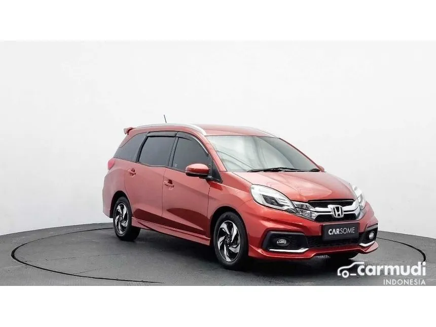 Jual Mobil Honda Mobilio 2016 RS 1.5 di DKI Jakarta Automatic MPV Merah ...