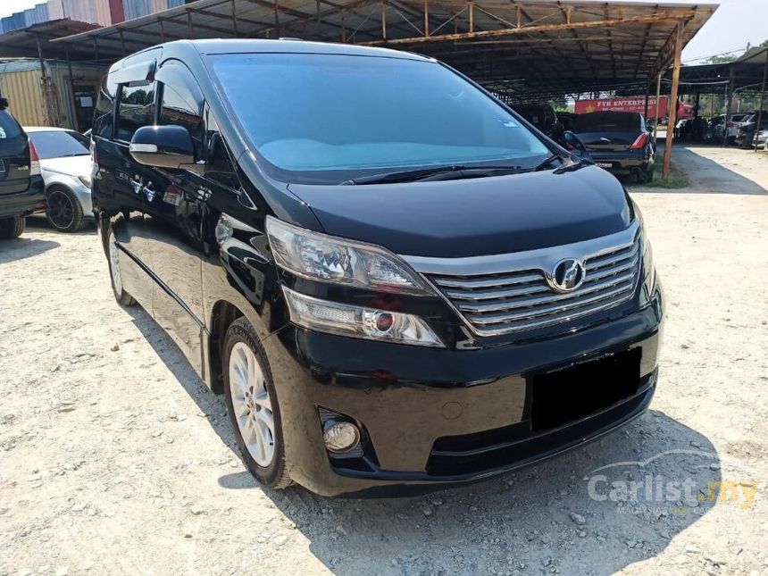 Used 2009/2012 Toyota Vellfire 2.4 Z Platinum WELCAB CHAIR 2 P/DOOR ...