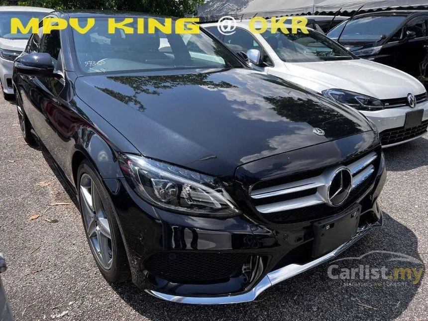 Recon 2017 Mercedes-Benz C180 1.6 AMG Sedan Artico Leather Seats Memory ...