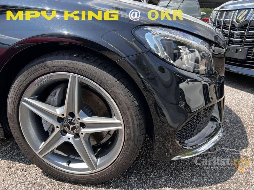Recon 2017 Mercedes-Benz C180 1.6 AMG Sedan Artico Leather Seats Memory ...