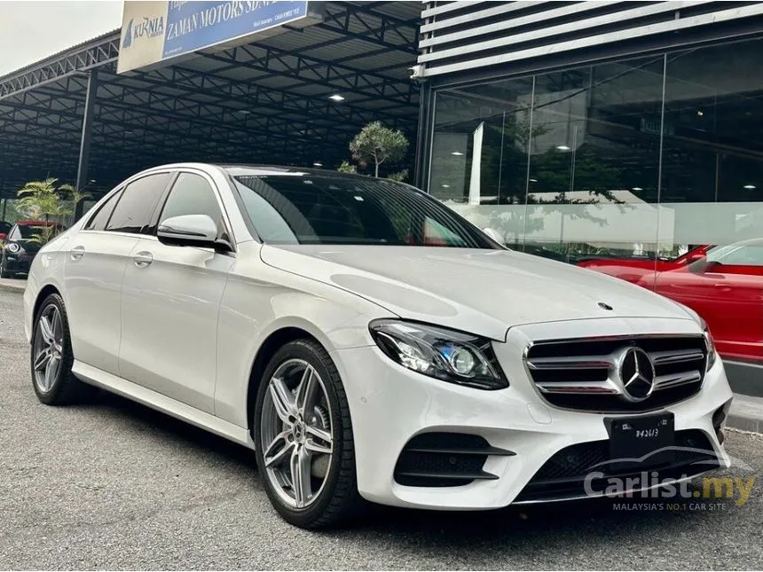 Recon 2019 Mercedes-Benz E250 2.0 AMG#Panroof#Black Full Leather+Power+Memory Seat#Surround View ...