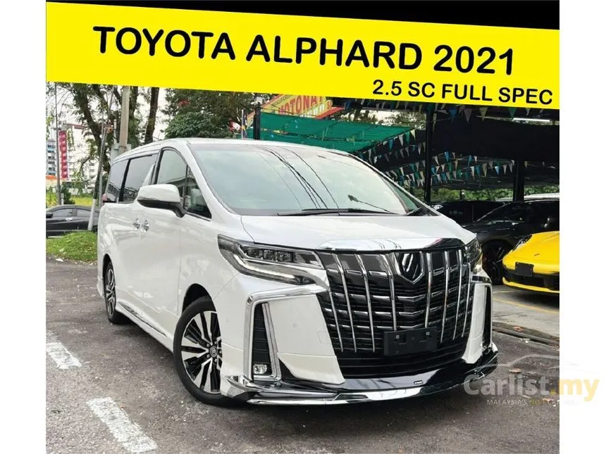 Recon 2021 Toyota Alphard 2.5 G SC FULL Package MPV JBL MODELISTA BODYKIT SUNROOF MOONROOF ...