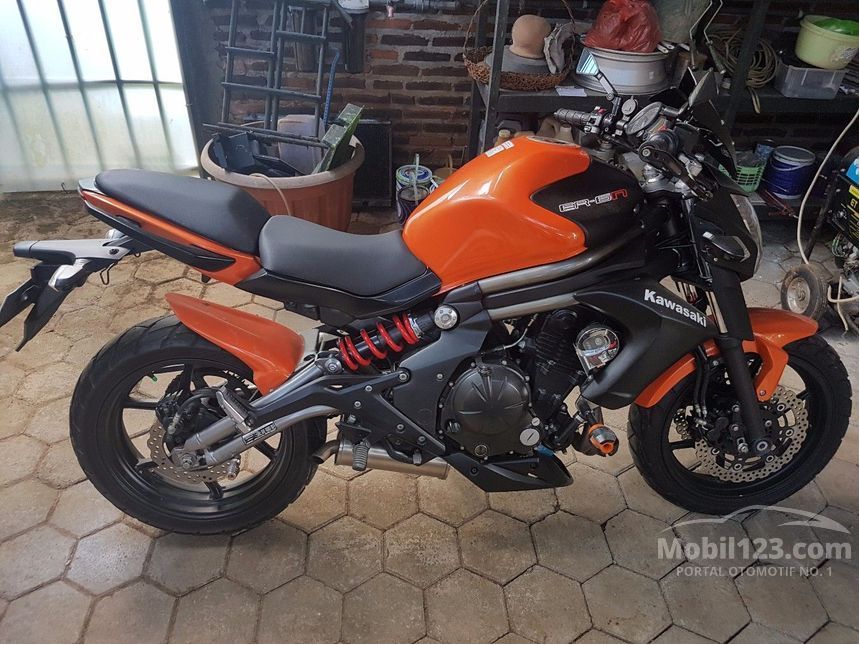 Jual Motor Kawasaki ER 6N 2012 650 Manual 0.6 di Jawa Tengah Manual Sport Touring Orange Rp 77. ...