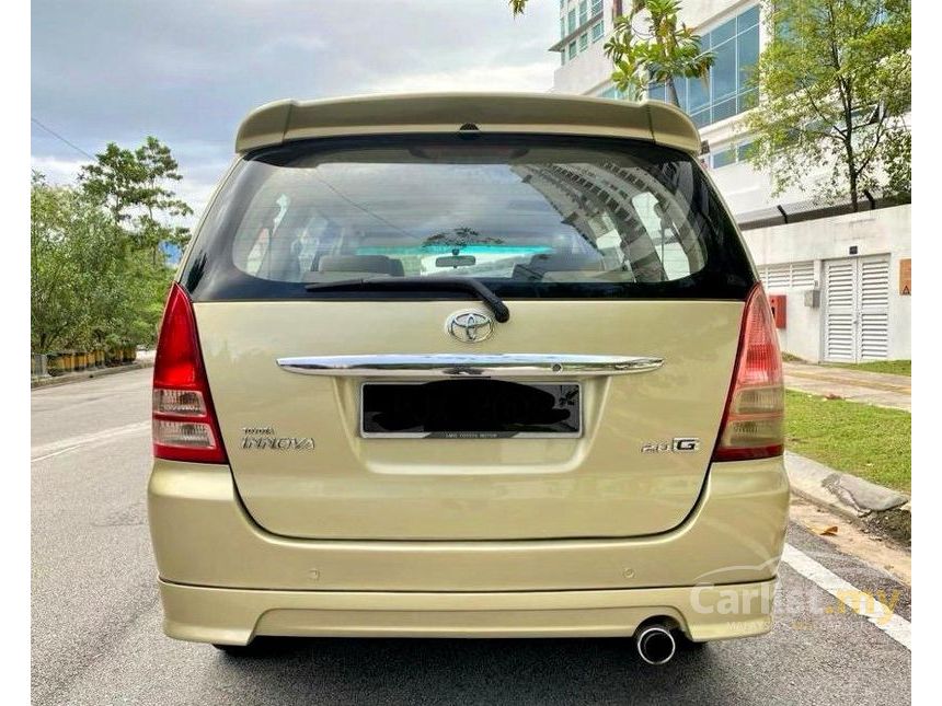 Toyota Innova 2010 G 2.0 in Kuala Lumpur Automatic MPV Gold for RM ...