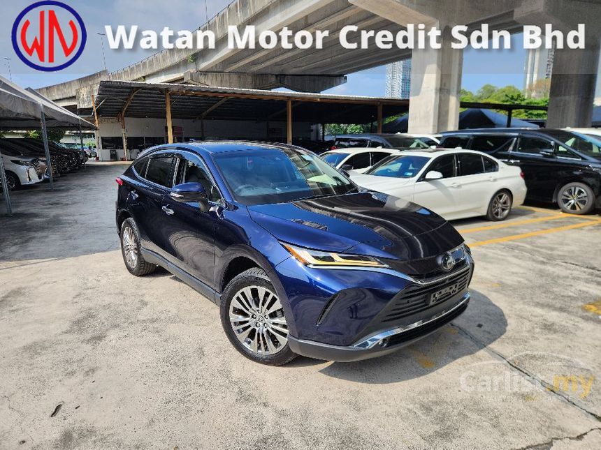 Recon 2021 Toyota Harrier Z Blue Color (Original 8,000km) JBL System ...