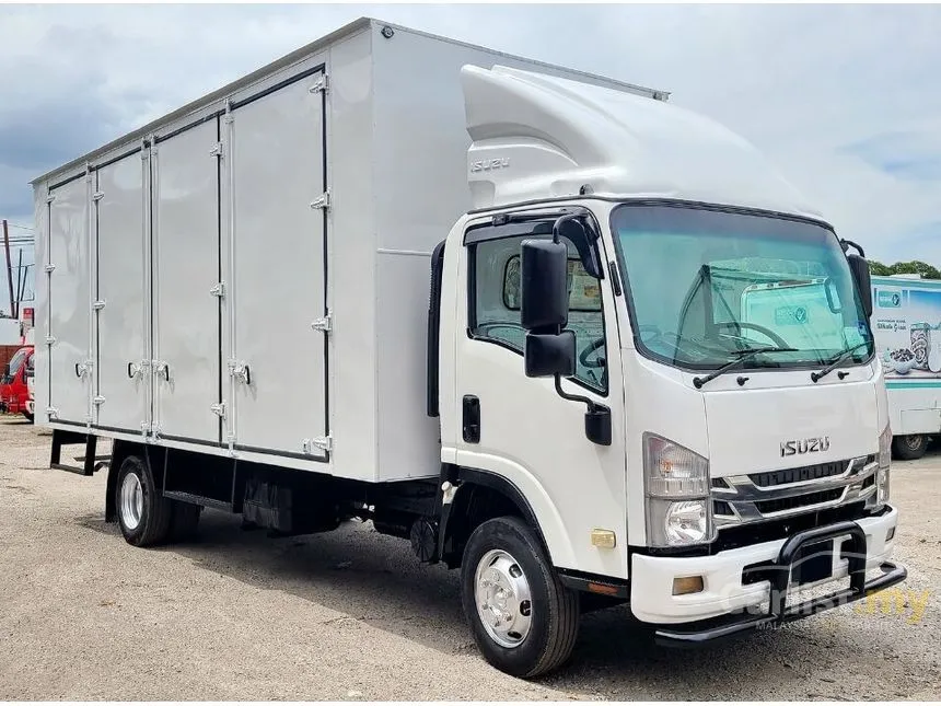 Used ISUZU NPR81 BOX 20FT UBS 10 DOORS #6615 LORRY 7500KG - KAWAN ...