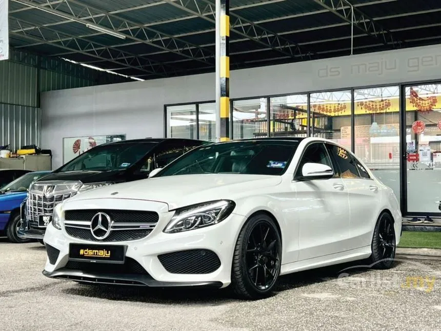 Used 2016 Mercedes-Benz W205A C250 AMG 2.0 AT PANORAMIC SUNROOF, NICE 3 ...