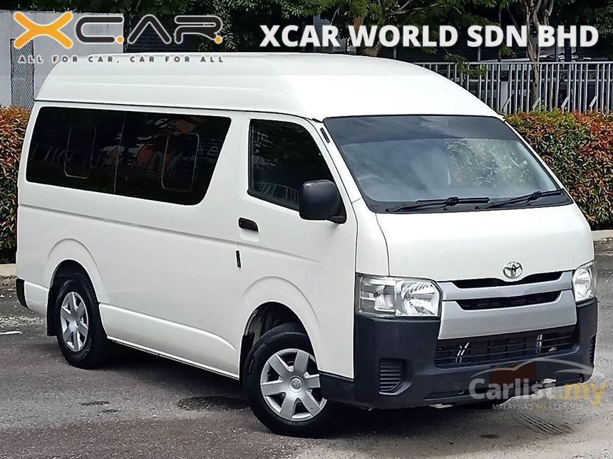 Terpakai 2016 Toyota Hiace 2.5 Window VAN HIGH ROOF (A) *GUARANTEE No ...