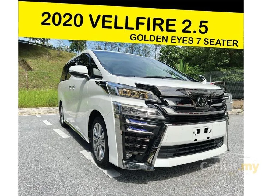 Recon 2020 Toyota Vellfire 2.5 Z A Edition MPV - Carlist.my