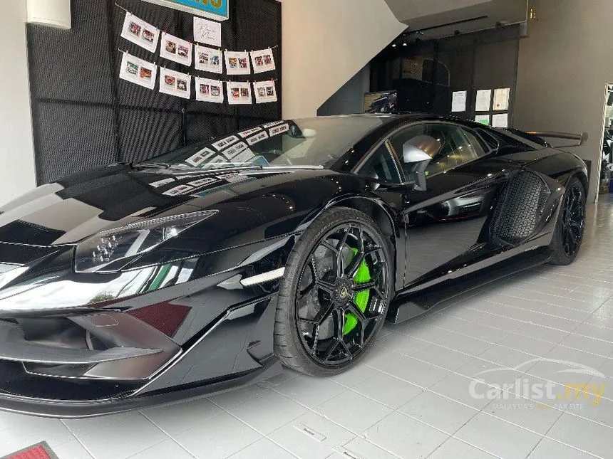 Recon 2019 Lamborghini Aventador 6.5 SVJ 800 MILES ONLY SUPERB SPEC ...