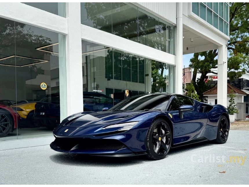 Recon GANDHI BLUE UNREG 2021 Ferrari SF90 4.0 V8 + HYBRID TECH HYPER ...