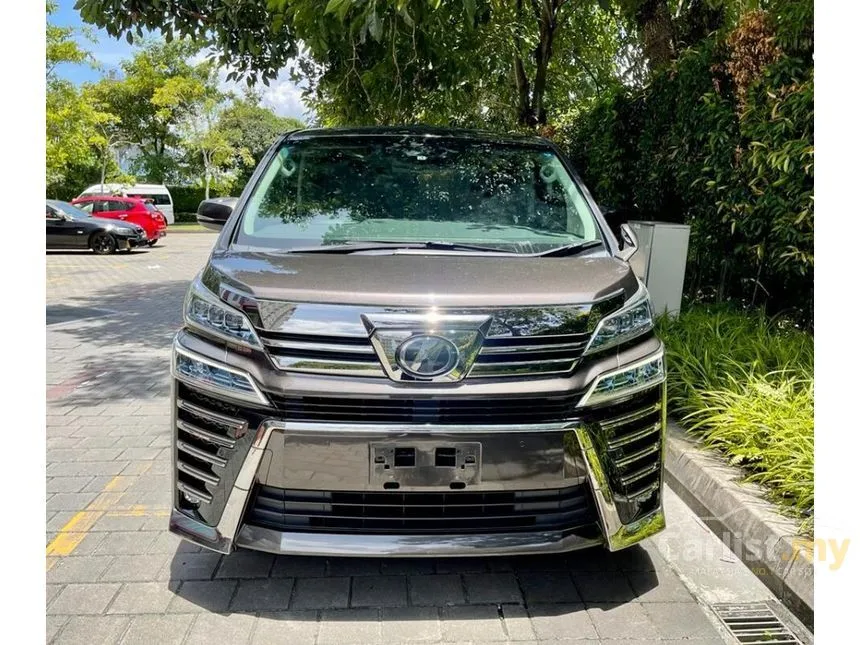 Recon 2019 Toyota Vellfire 2.5 Z G Edition MPV / METALLIC GREY COLOR ...